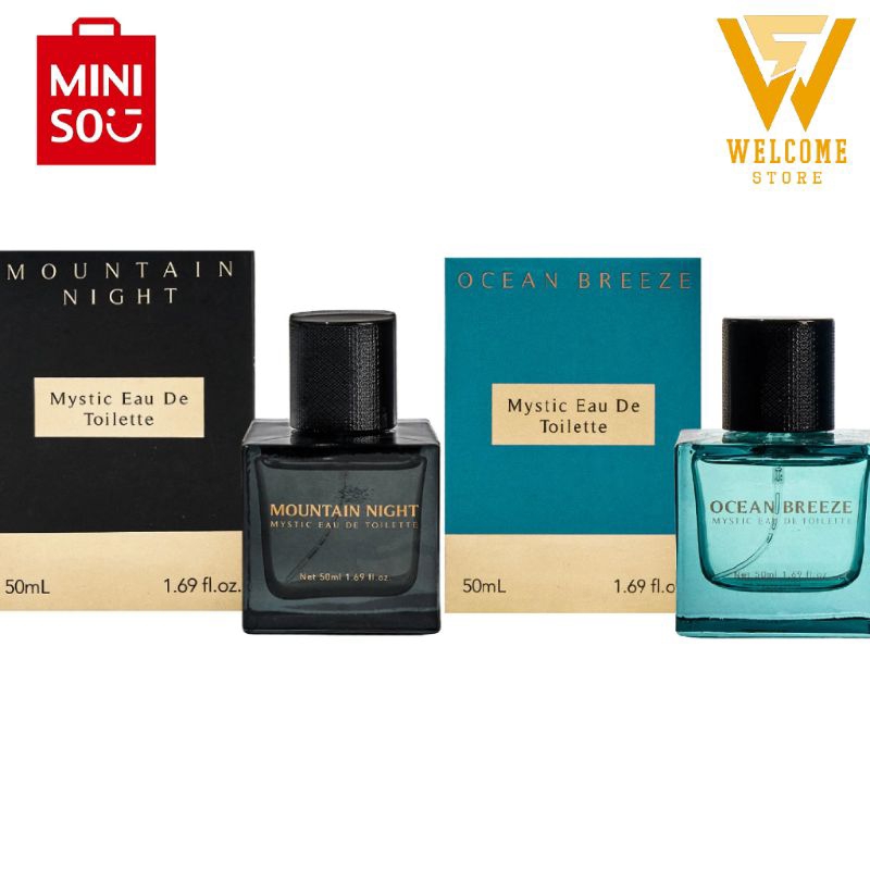 Jual MINISO Perfume Mystic Eau De Toilette Mountain Night | Ocean ...
