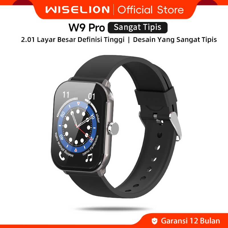 Jual [2025 New Smartwatch] Jam Tangan Pintar Fashion WISELION W9 Pro ...