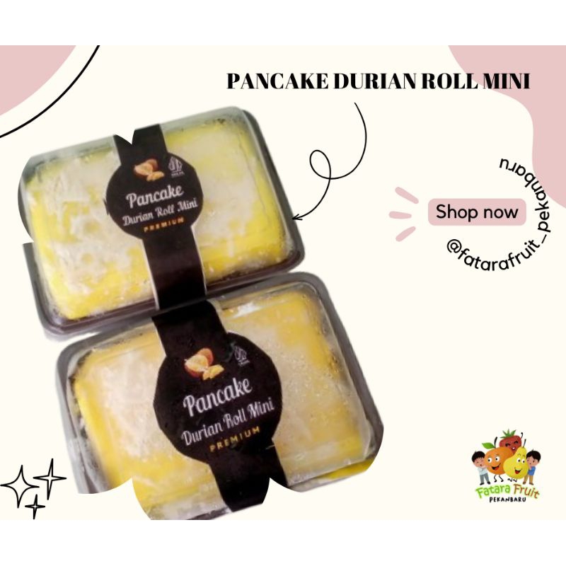 Jual Pancake Durian Roll Mini | Shopee Indonesia