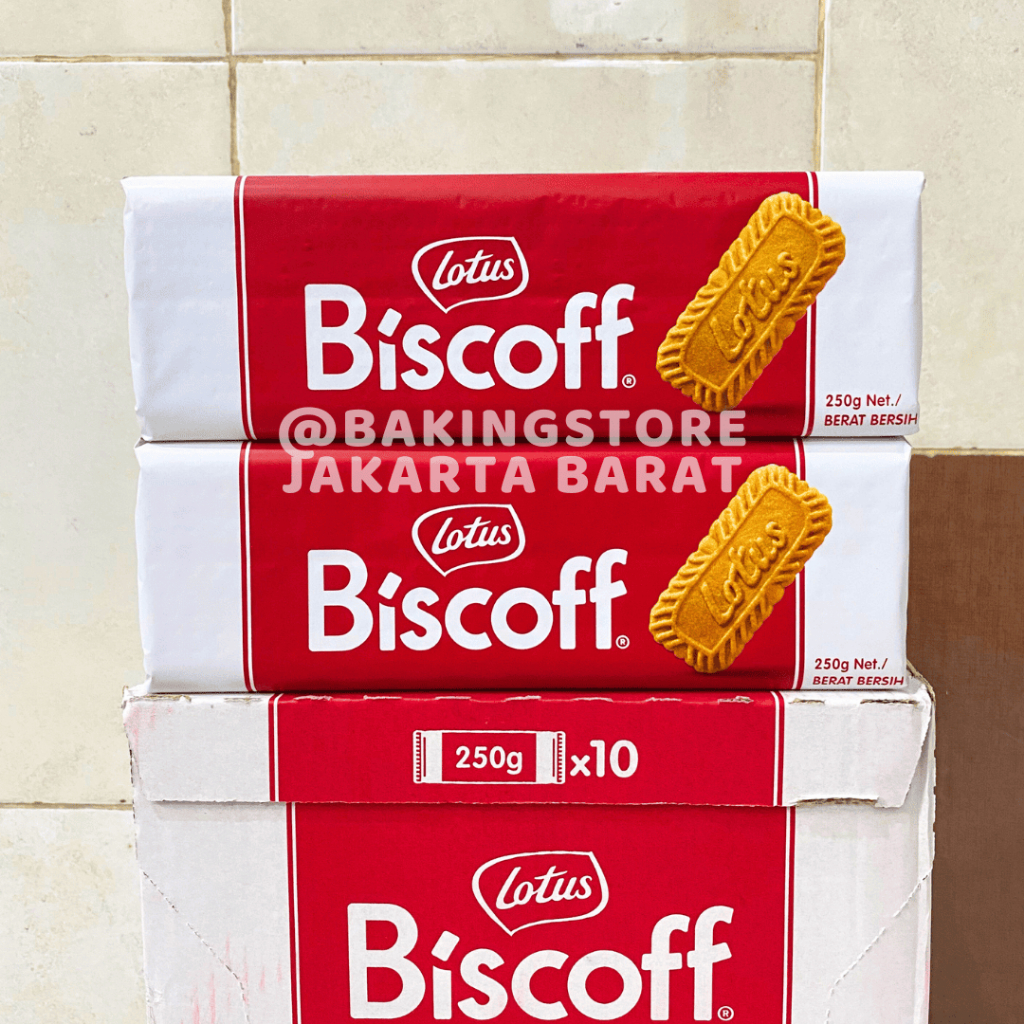 Jual Biscuit Lotus Biscoff 250 gram | Biskuit Biscof Hiasan Kue ...