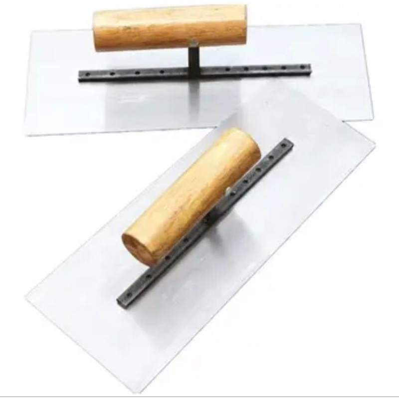 Jual ROSKAM BESI RATA raskam untuk plaster tembok gagang kayu | Shopee ...