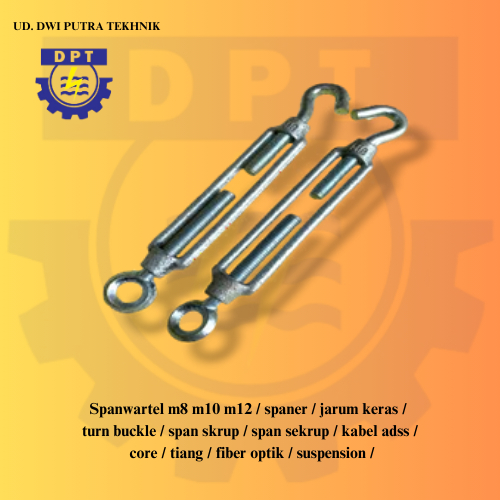 Jual Spanwartel m8 m10 m12 / spaner / jarum keras / turn buckle / span ...
