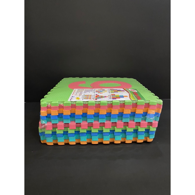 Jual Karpet Puzzle Lantai New Evamat Angka,Abjad,Hijaiyyah | Shopee ...