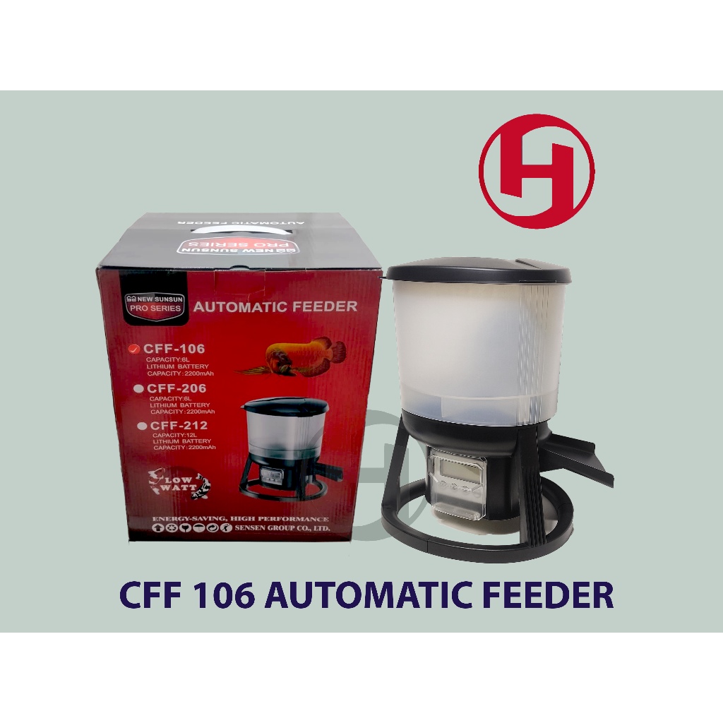 Jual AUTOFEEDER CFF 106 AUTOMATIC FEEDER SUNSUN PEMBERI MAKAN OTOMATIS ...