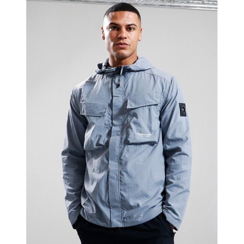 Jual Marshall Artist Nylite Jacket Nardo Grey Original | Shopee Indonesia