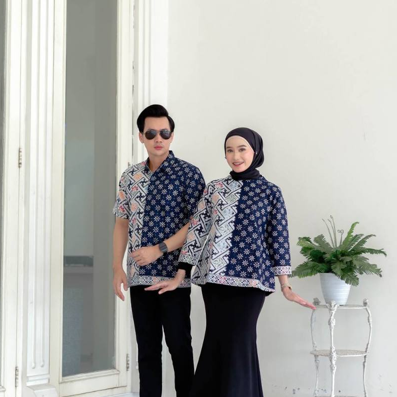 Jual Benang Raja Batik Couple Cap Primis Lapis Furing Labirin Warna ...