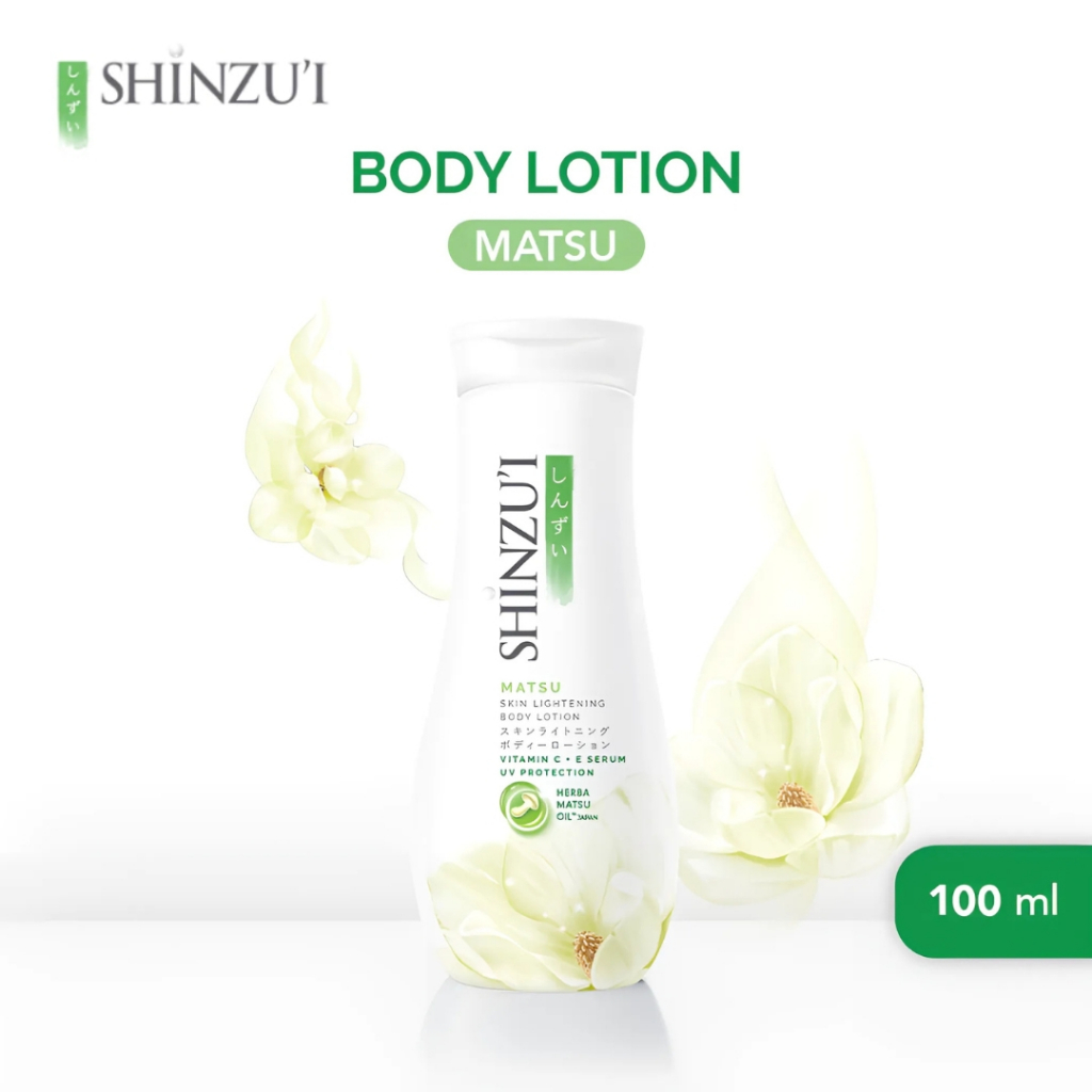 Jual Shinzui Skin Lightening Body Lotion Matsu 100ml | Shopee Indonesia
