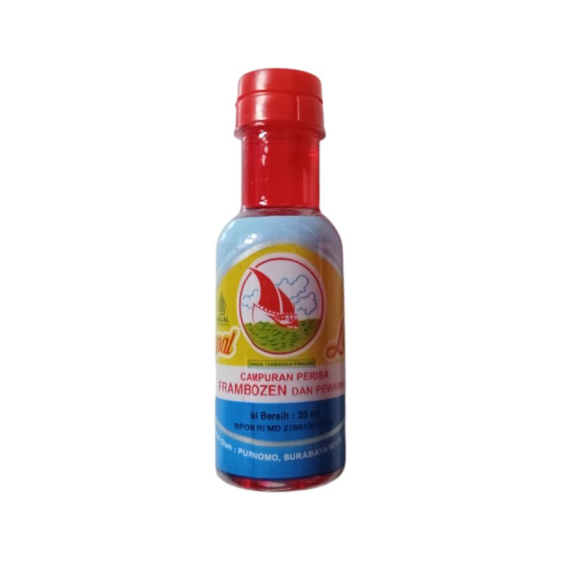 Jual frambozen dan pewarna cap kapal lajar 20ml | Shopee Indonesia