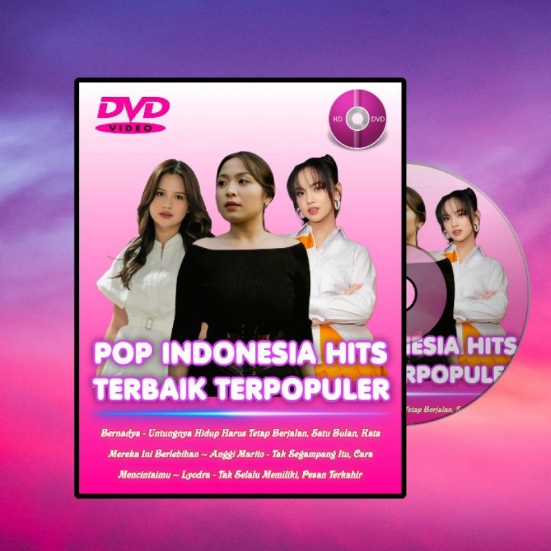 Jual Kaset DVD Mobil 50 Vidio Lagu Pop Indonesia Hits Viral Terbaru ...