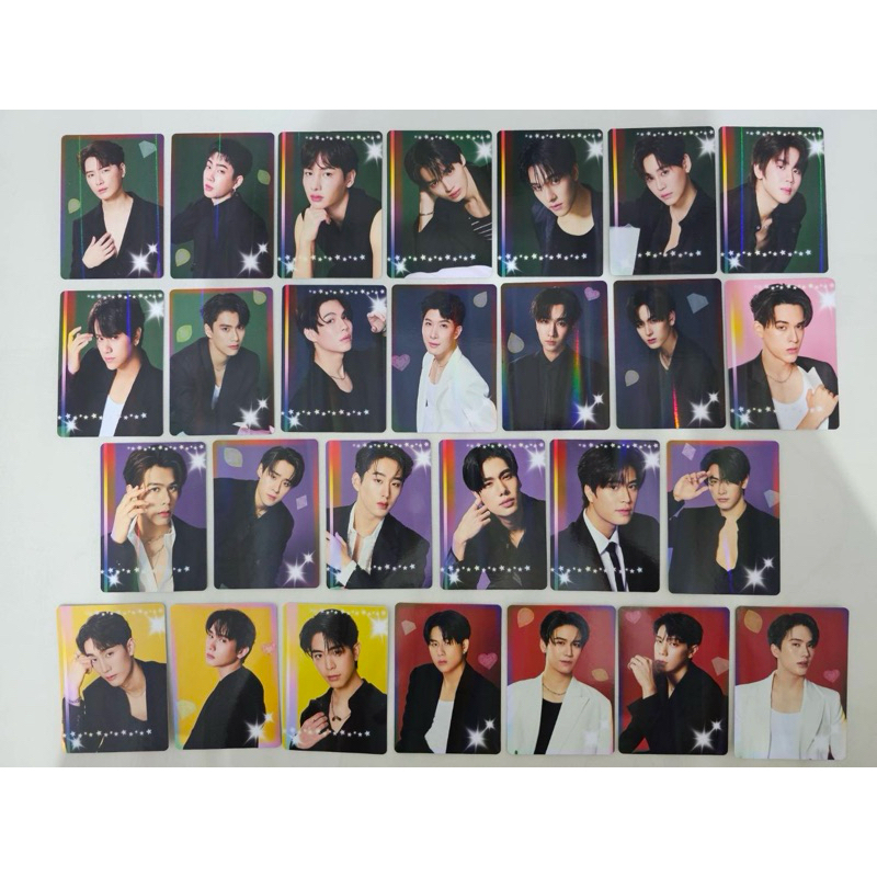 Jual GMMTV Black in Color Collectible Random Card Naiin Bookfair ...