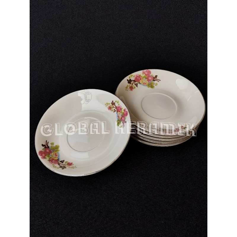 Jual [6pcs] LEPEK KOPI KERAMIK RRT | LEPEL JADUL | TATAKAN GELAS | ALAS ...