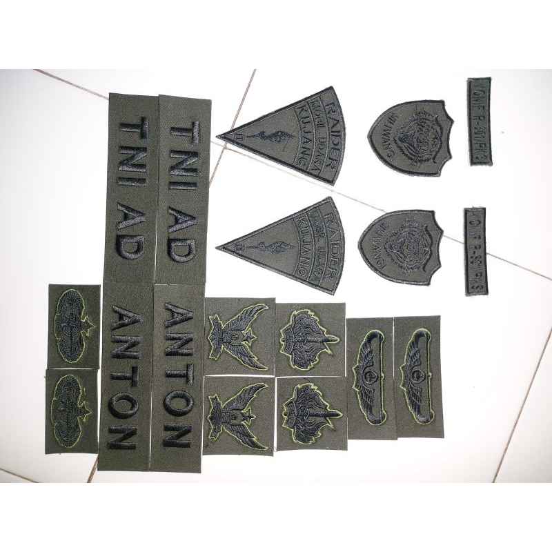 Jual Atribut Papan Nama PDL TNI | Shopee Indonesia