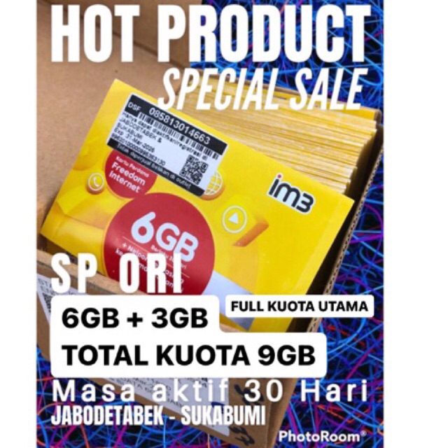 Jual PERDANA INTERNET 9GB JABODETABEK - SUKABUMI EXP PANJANG | Shopee ...