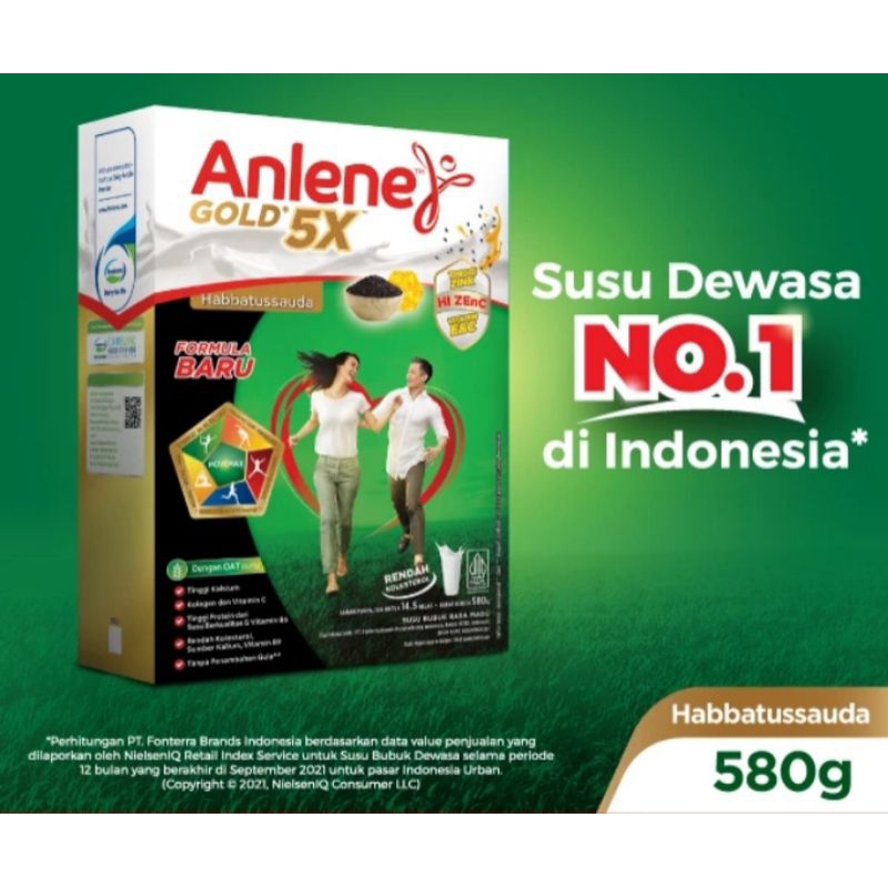 Jual Anlene gold 5x Habbatussauda 580g | Shopee Indonesia