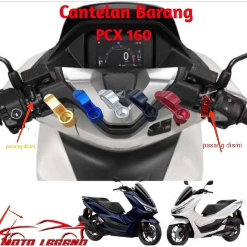 Jual Gantungan Barang PCX 160 2025-2021 Roadsync ABS CBS ADV 160 150 ...