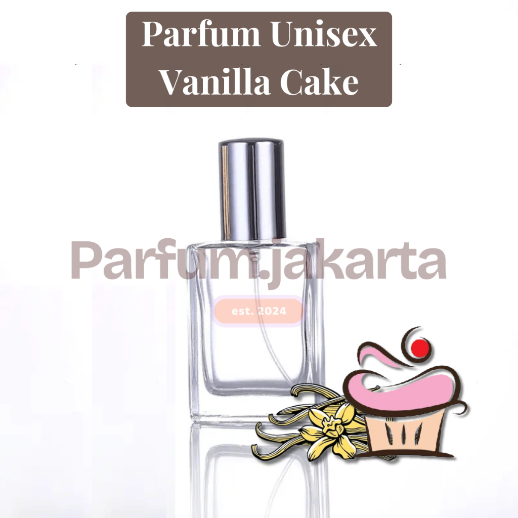 Jual Parfum Unisex dengan Aroma Wangi Vanilla Cake yang Kuat dan Tahan ...