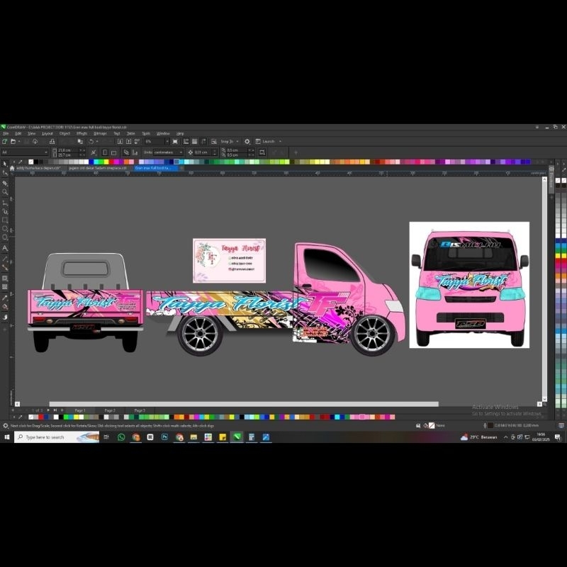 Jual Stiker Livery Granmax 2007-2024 Custom Turbo Racing Thailook Nama ...