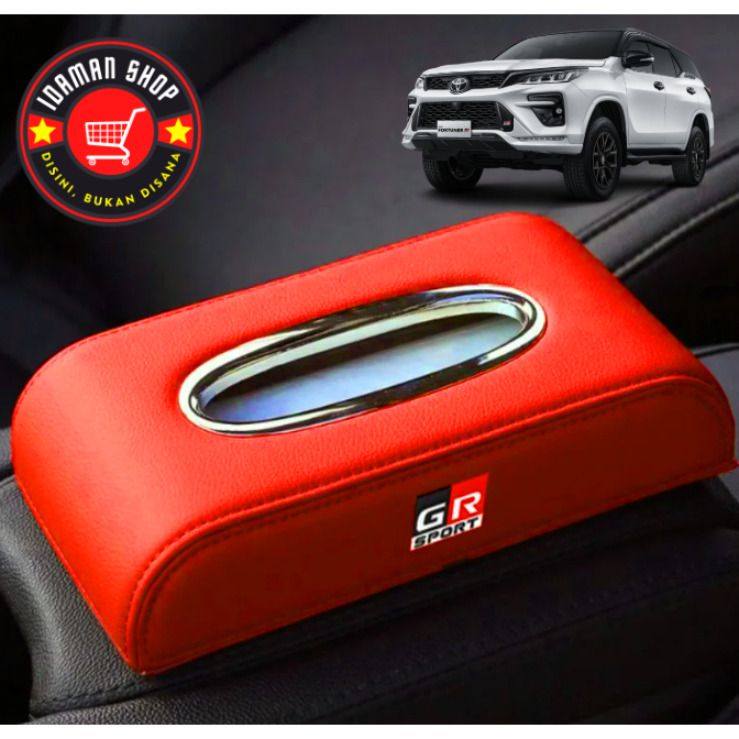 Jual Tempat Tisiu Mobil Toyota GR Sport Fortuner - Kotak Tisu Mobil ...