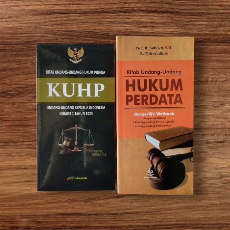Jual PAKET 2 BUKU KUHP 2023 DAN KUHPER HVS PUTIH | Shopee Indonesia