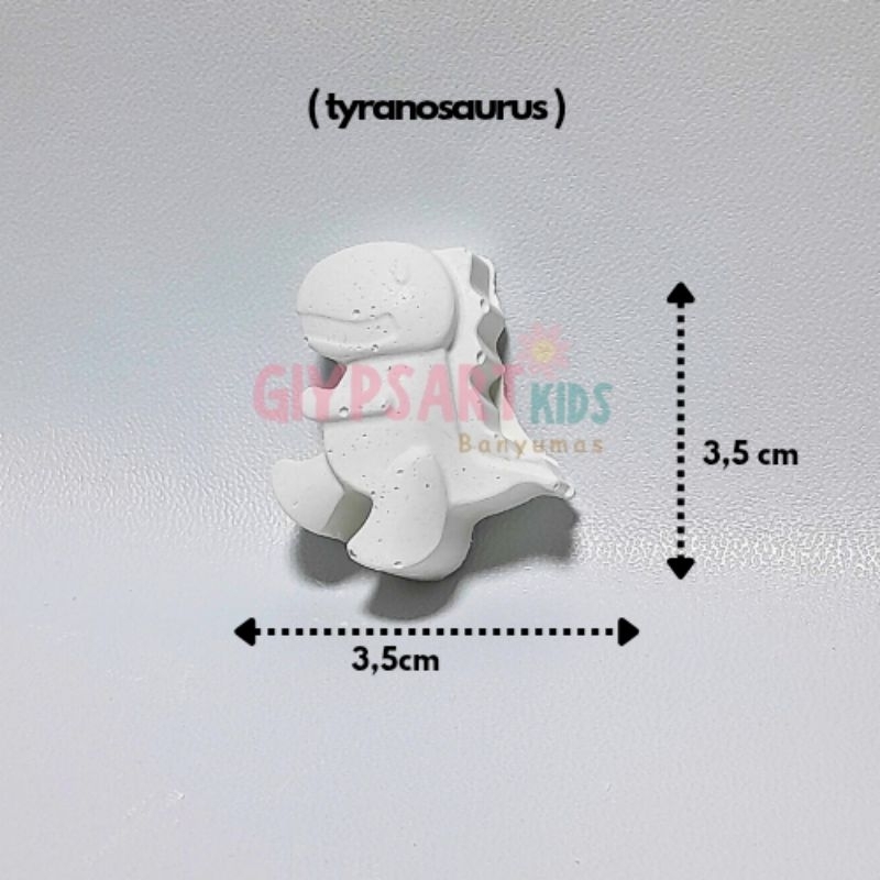 Jual Mainan Edukasi Melukis Patung Gypsum Mini Series Dinosaurus ...