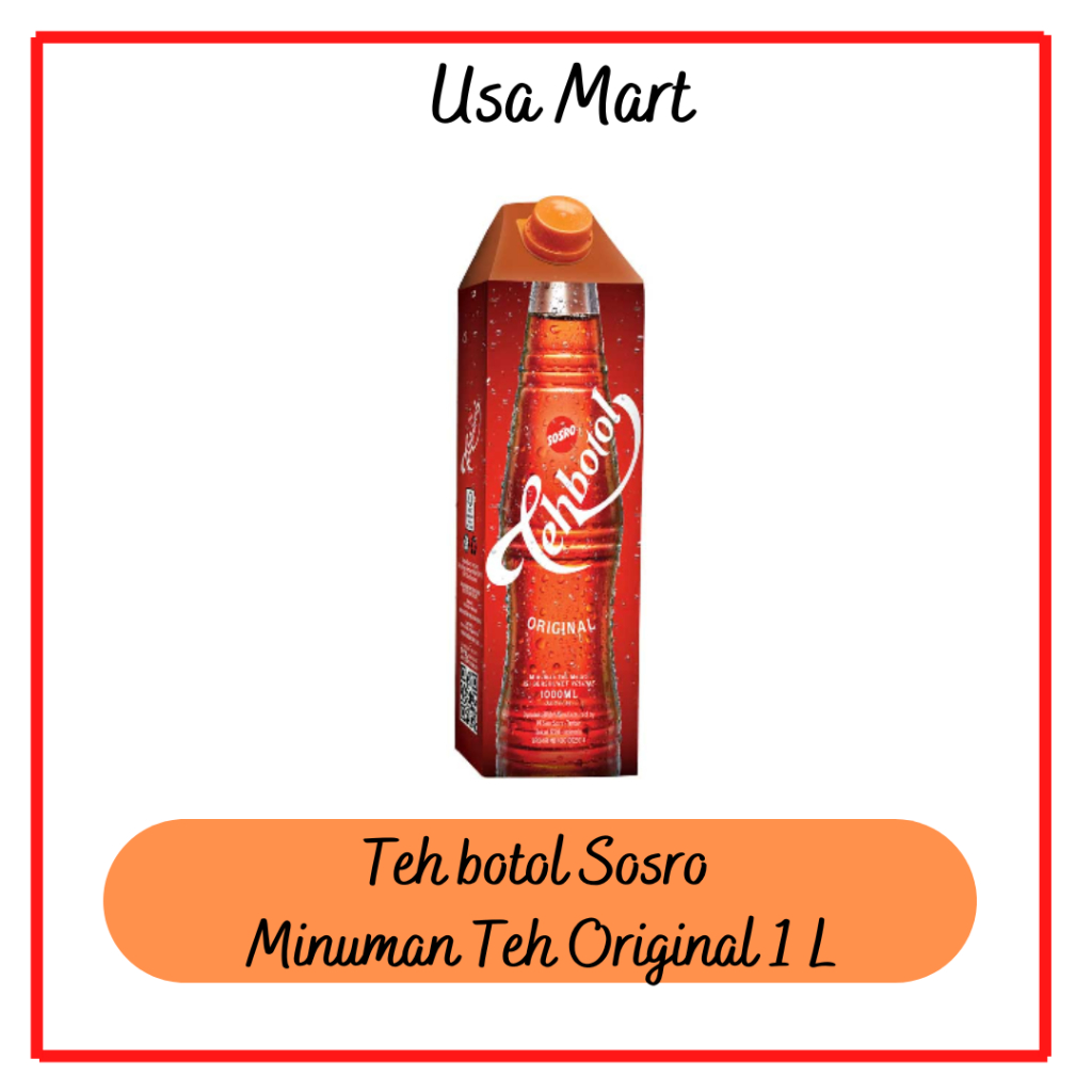 Jual Teh botol SOSRO Minuman Teh Original 1 L / Tehbotol / Teh Botol Original 1 Liter | Shopee ...