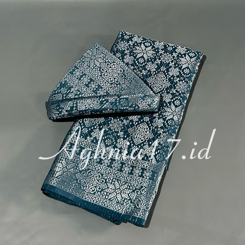 Jual Tanjak Dan Rumpak Sarung Songket Khas Palembang Asli Adat Melayu Malaysia Riau (Dewasa ...