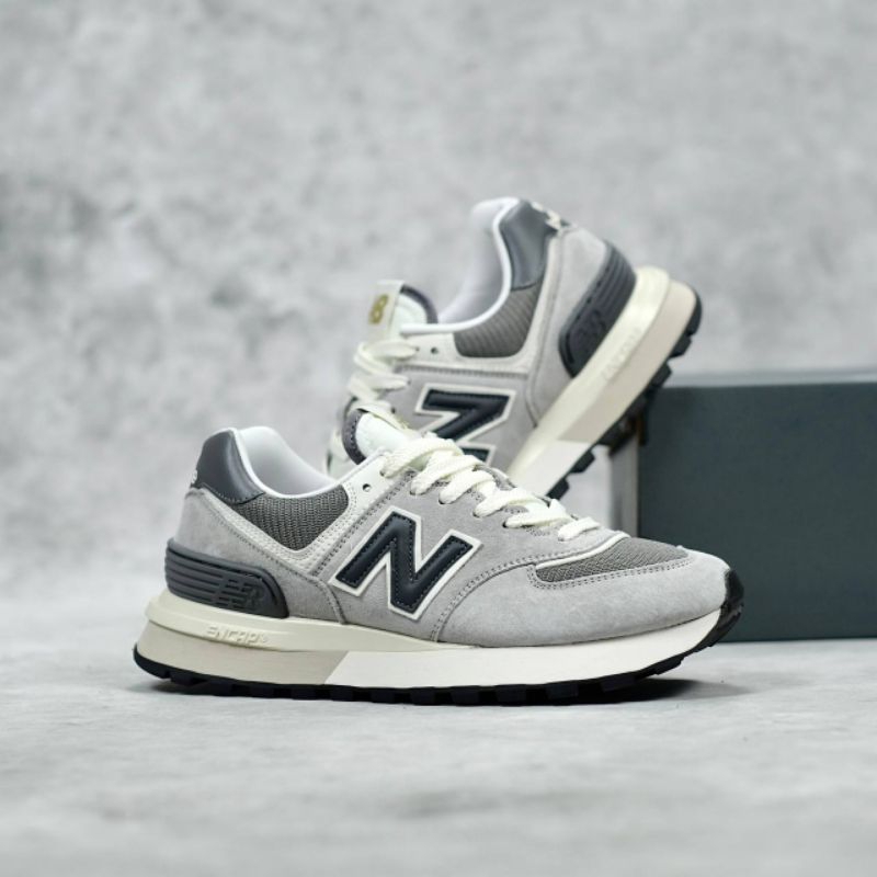 Jual Sepatu New Balance 574 Legacy Grey Black Original SALE | Shopee ...