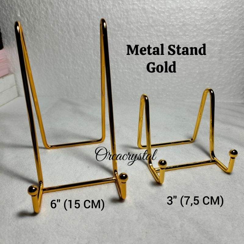 Jual Stand display (Besi Polos) kaki pajangan dudukan piring hias buku ...