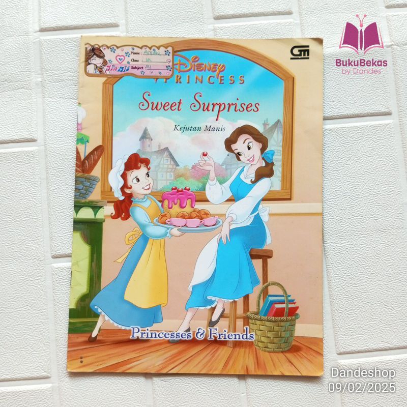 Jual Disney Princess Belle - Sweet Surprises (Kejutan Manis) - Buku Cerita Anak Bekas Preloved ...