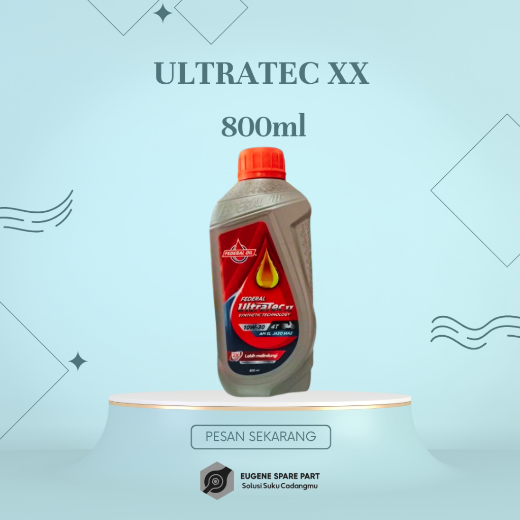 Jual FEDERAL ULTRATEC XX OIL 800ML | Shopee Indonesia