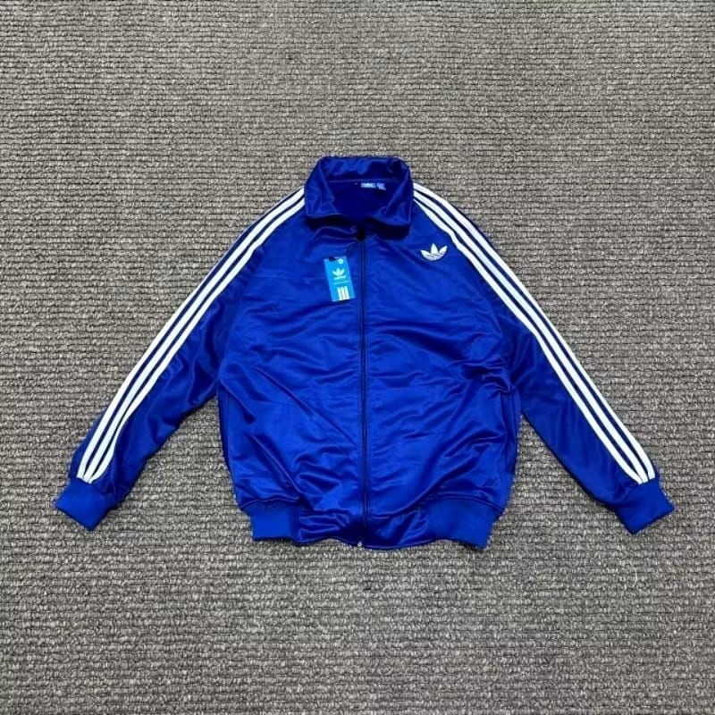Jual TRACKTOP ADIDAS BLUE LIST WHITE | Shopee Indonesia