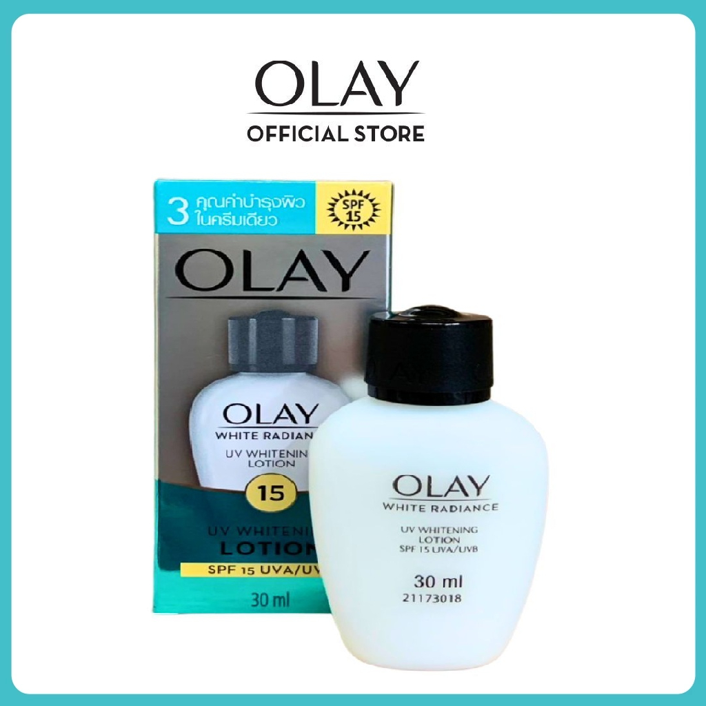 Jual Olay White Radiance Uv Whitening Lotion 30 Ml. Facial Mixed With ...