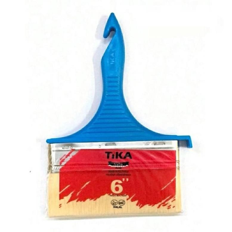 Jual TIKA KUAS HALAL Untuk Cat/Makanan Gagang Fiber 1/1.5/2/2.5/3/4/5 ...