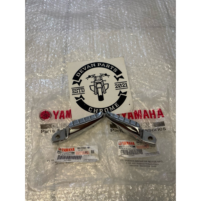 Jual Foot Step/Injekan Kaki Original Chrome/Krum Yamaha Mio M3,S,Z ...