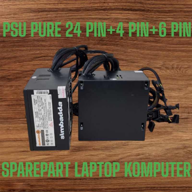 Jual PSU PURE ATX 6 PIN VGA - Power Supply Komputer Pure 6 dan 8 Pin ...