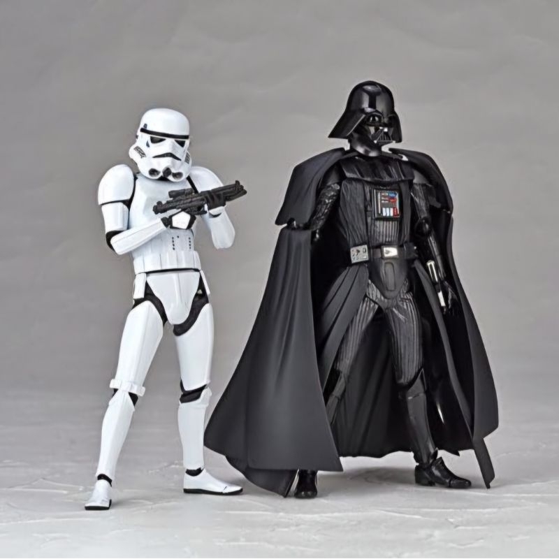 Jual (1 SET) KAIYODO Star Wars Revo Revoltech Series No. 001 Darth ...