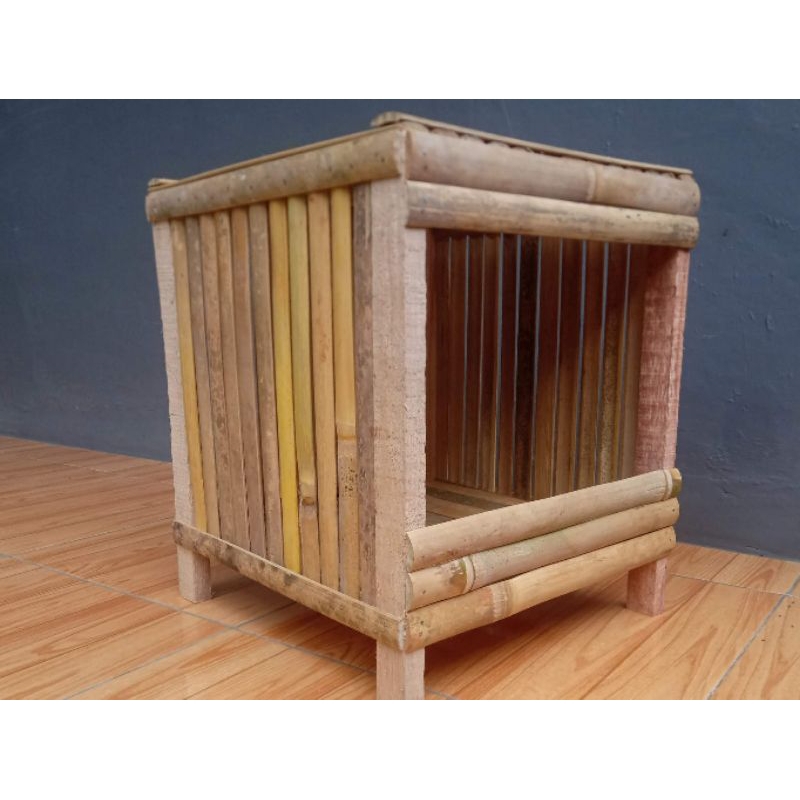Jual Tarangan Ayam Bertelur Bambu Lipat Rakitan | Shopee Indonesia