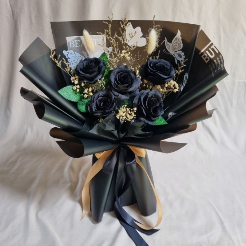 Jual BOUQUET BUNGA ARTIFISIAL DELIA - BUKET BUNGA KADO WISUDA | Shopee ...