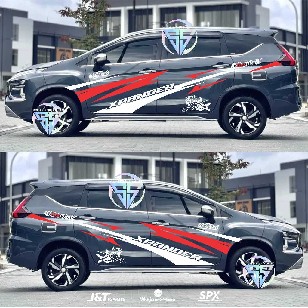 Jual cutting sticker xpander ultimate terbaru sticker list body xpander ...