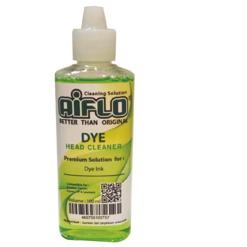 Jual Aiflo DYE Head Cleaner - Printer Cleaner Solution | Shopee Indonesia