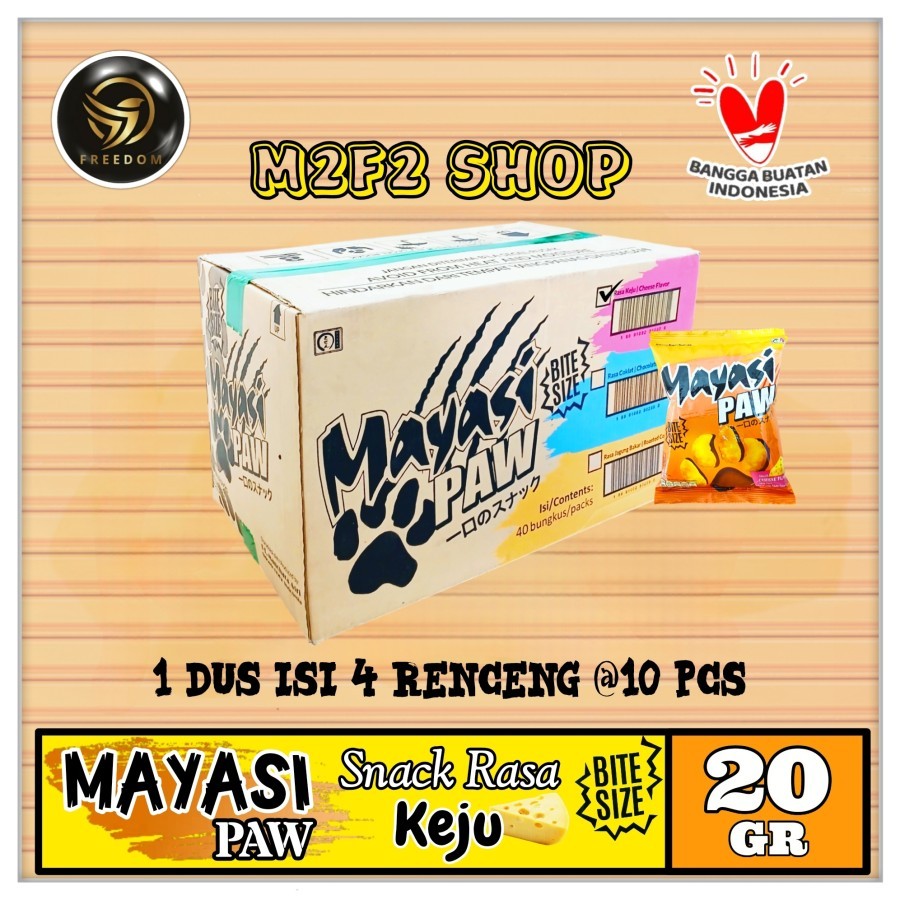 Jual Snack Mayasi PAW Bite Size | Camilan Semua Rasa Cokelat, Keju ...