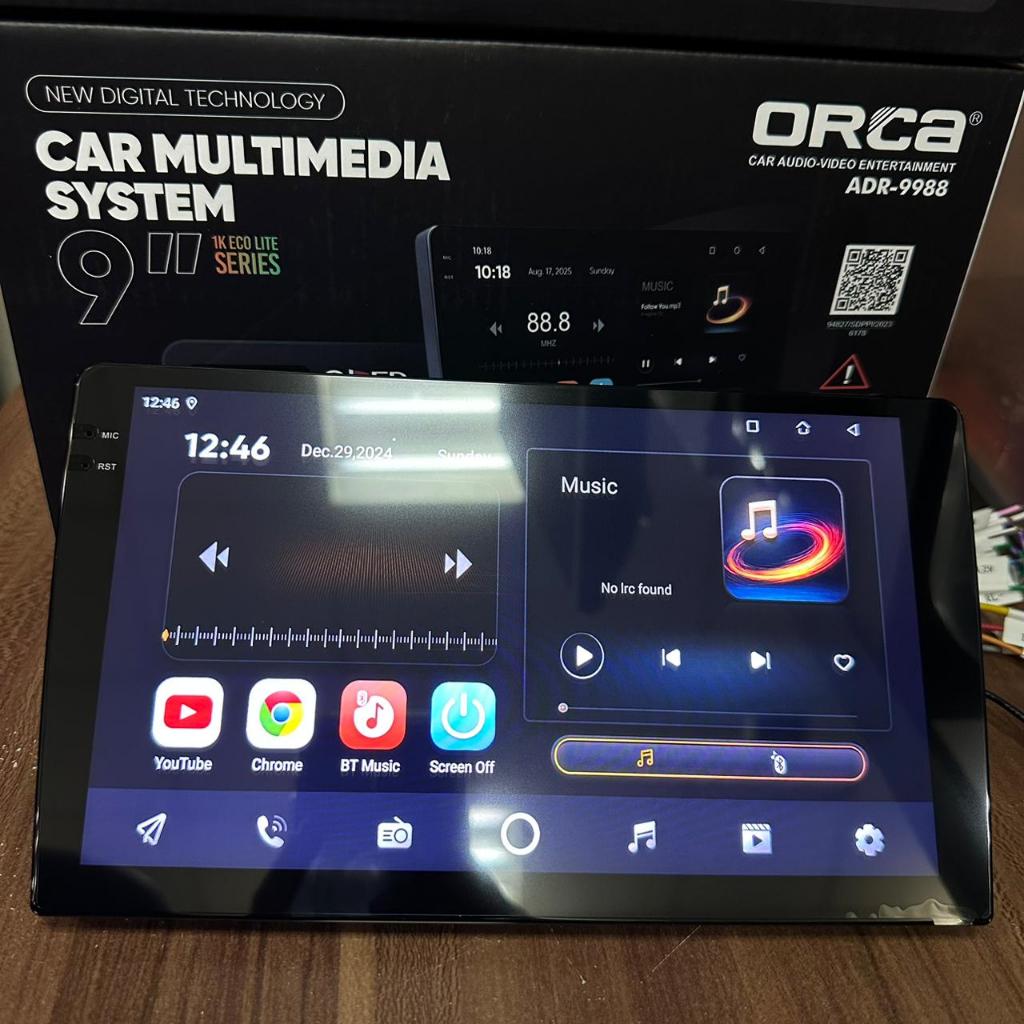 Jual Head Unit Android ORCA ECO LITE 9 inch Terbaru Ram 2/64GB QLED 1K ...