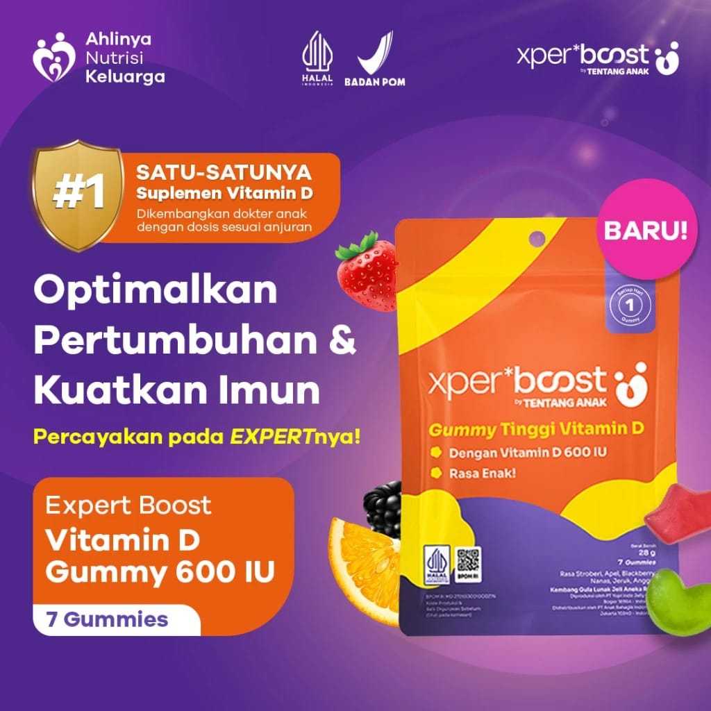 Jual Expert Boost - Gummy Vitamin D 600 IU Anak dan Dewasa | Paket 30 ...