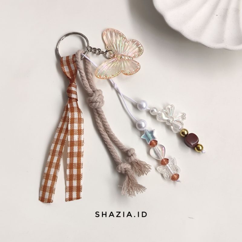 Jual SHAZIA.ID Bag Charm Laila Gantungan Tas Kunci Macrame Macram Tali ...