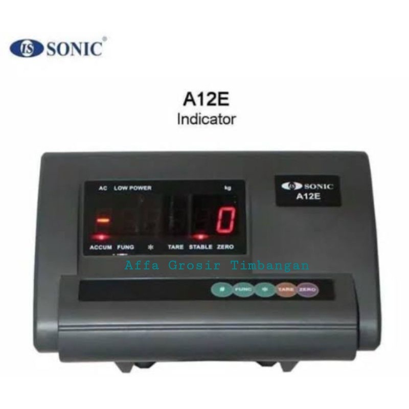 Jual Indikator Timbangan Digital Sonic A12E Indicator Kepala Timbangan Elektrik Sayaki A12E ...