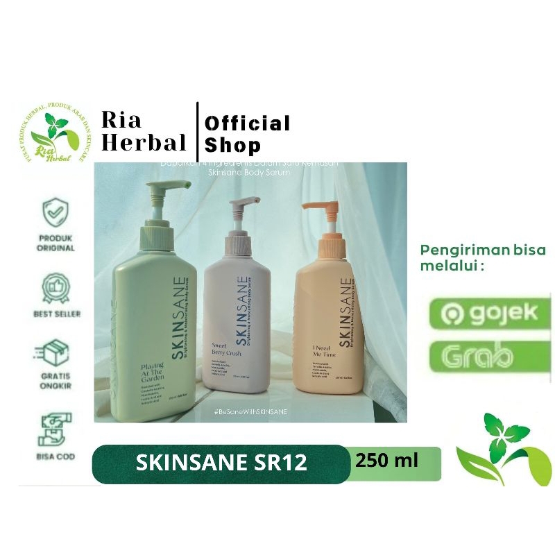 Jual BODY SERUM SKINSANE [BODY LOTION SR12] | Shopee Indonesia