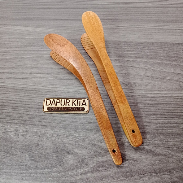 Jual Alat Pencapit/Penjepit Makanan Kayu Mahoni | Shopee Indonesia