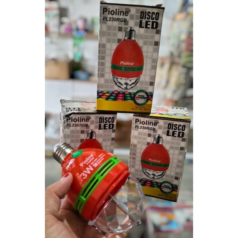 Jual Pioline Lampu LED PDisco RGB PL230RGB | Shopee Indonesia