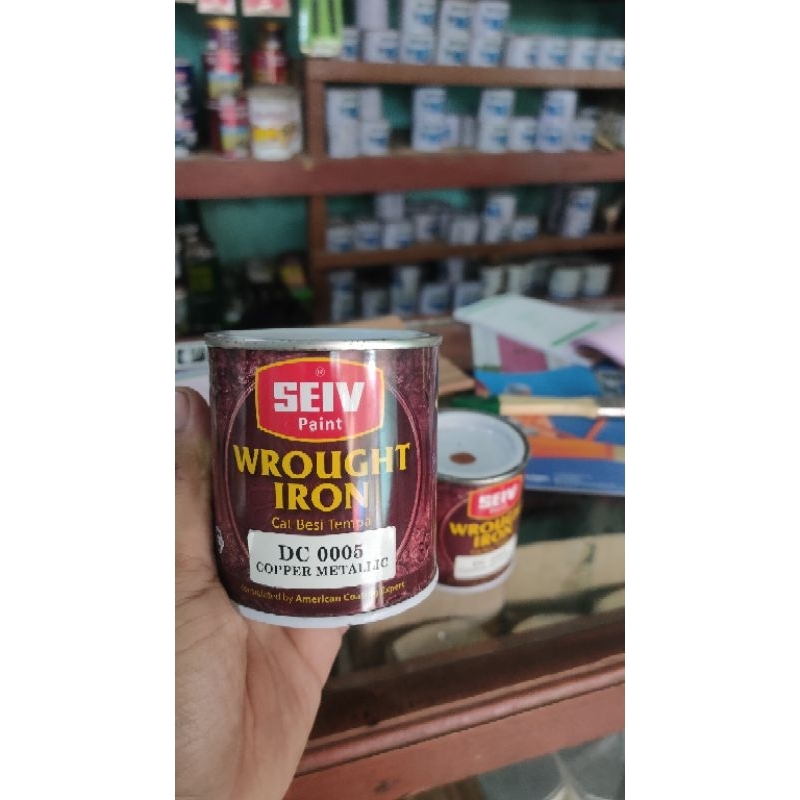 Jual CAT SEIV WROUGHT IRON / CAT BESI TEMPA COPPER METALLIC 0005 250ml ...
