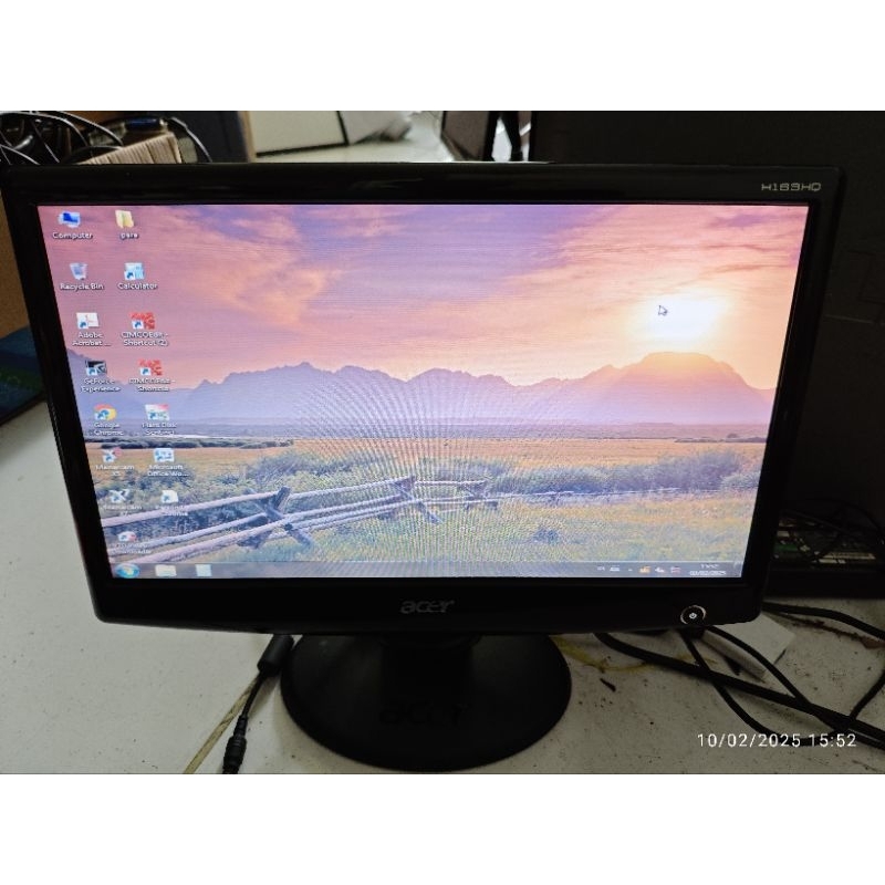 Jual Monitor LCD/LED 16 inc Wedscrenn | Shopee Indonesia